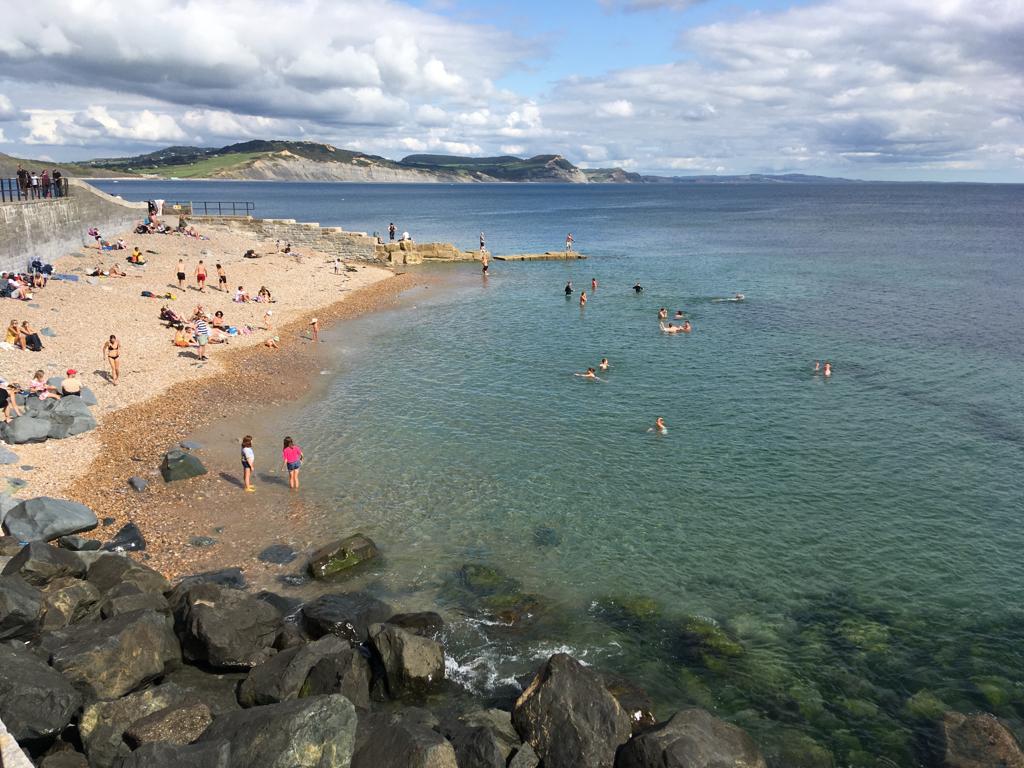 Church Beach in Lyme Regis is one step closer to being bather approved ...